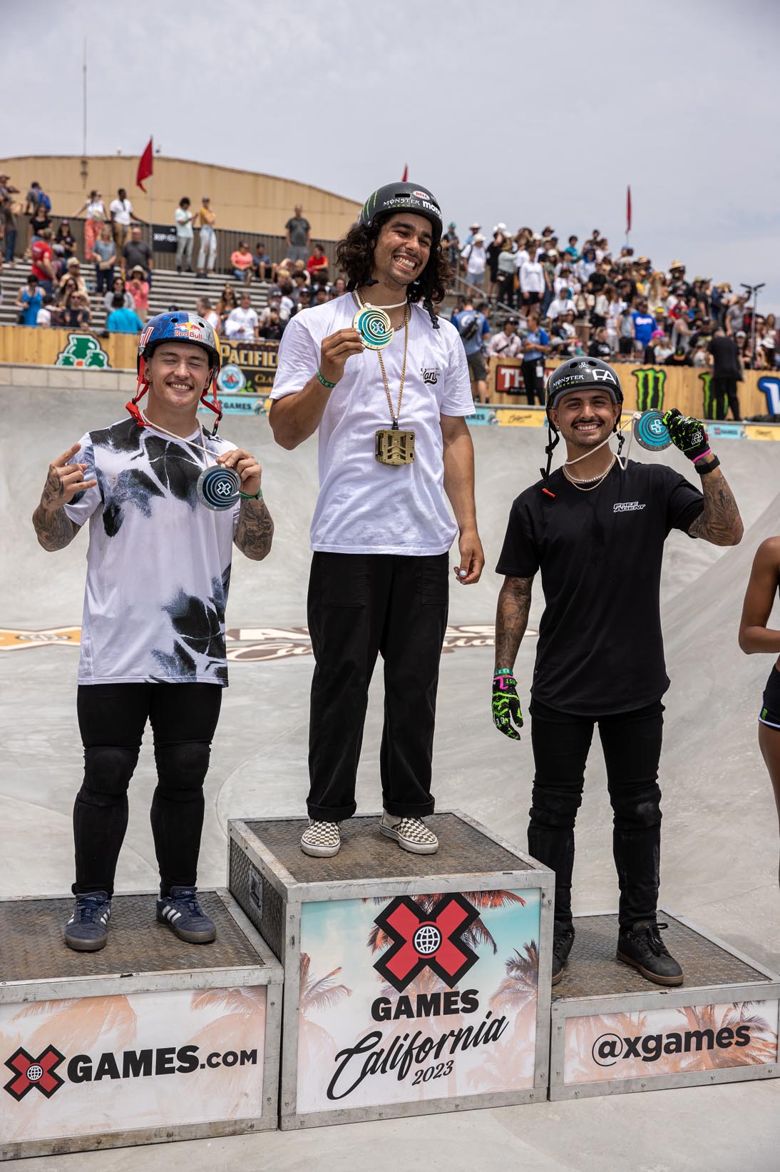 Medals at X Games California | Free Agent BMX