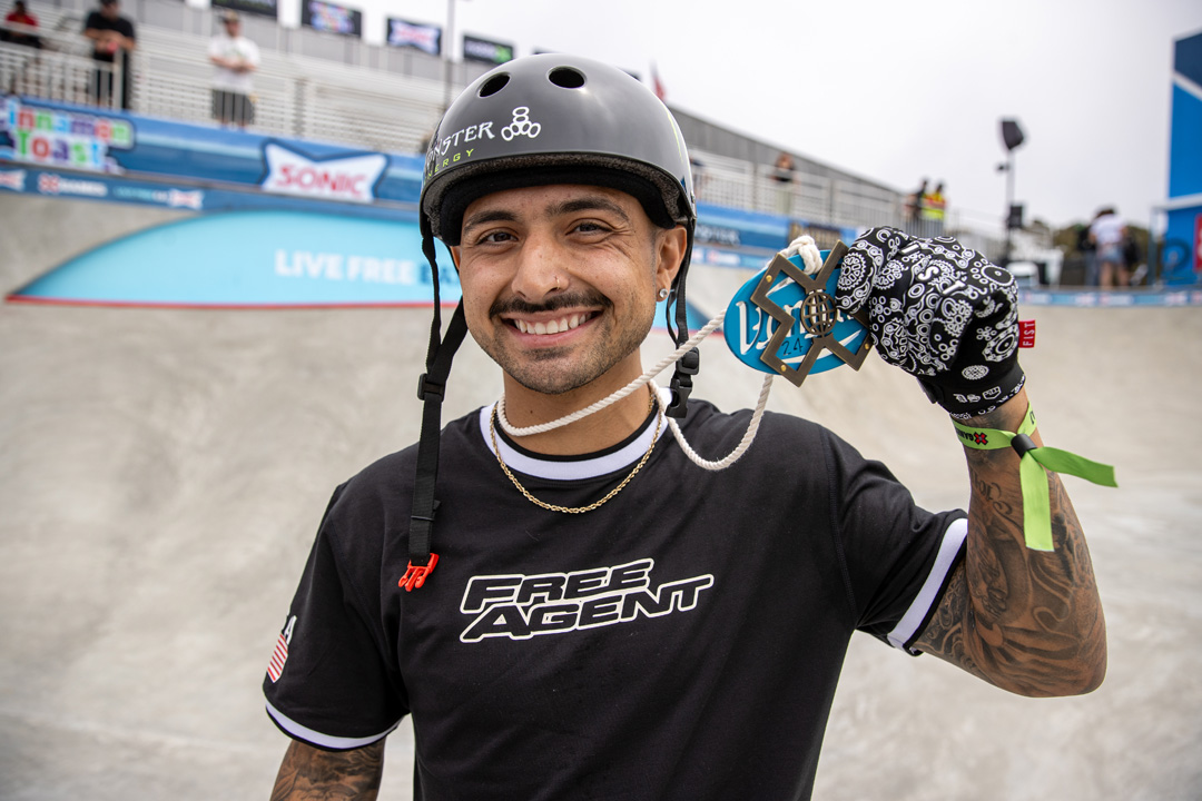 Daniel Sandoval takes home Bronze at X-Games | Free Agent BMX